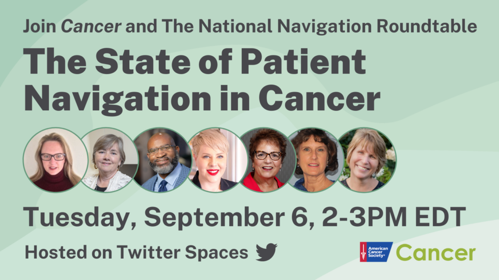 Patient Navigation Twitter Chat: Sept 6 | Patient Navigation and ...